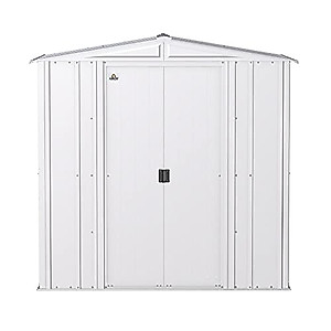Arrow Shed Classic 6' x 5' Outdoor Padlockable Steel Storage Shed Building