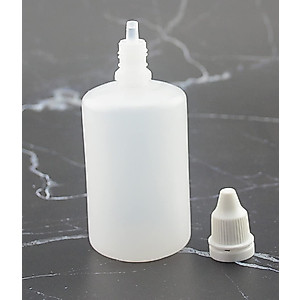 CCHW 100ml Plastic Dropper Bottle, 3.4oz Empty Plastic Squeezable Eye Liquid Dropper Bottles with Childproof Cap (3)
