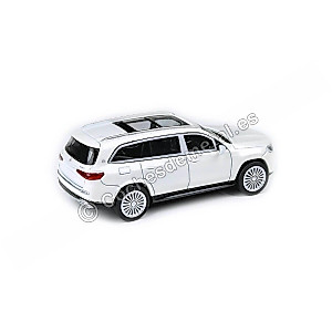 Paragon Mercedes-Maybach GLS 600 with Sunroof White Metallic 1/64 Diecast Model Car