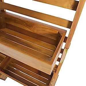 Christopher Knight Home Thiago Outdoor Plant Stand, Teak