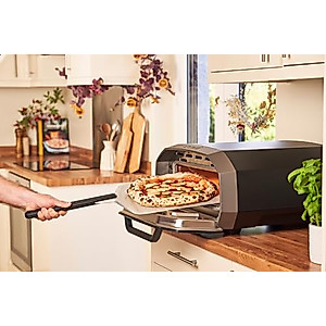 Ooni 12" Pizza Peel – Long Handle Super Smooth Aluminium Pizza Paddle – Lightweight Pizza Turning Peel – Ooni Outdoor Pizza Oven Accessories