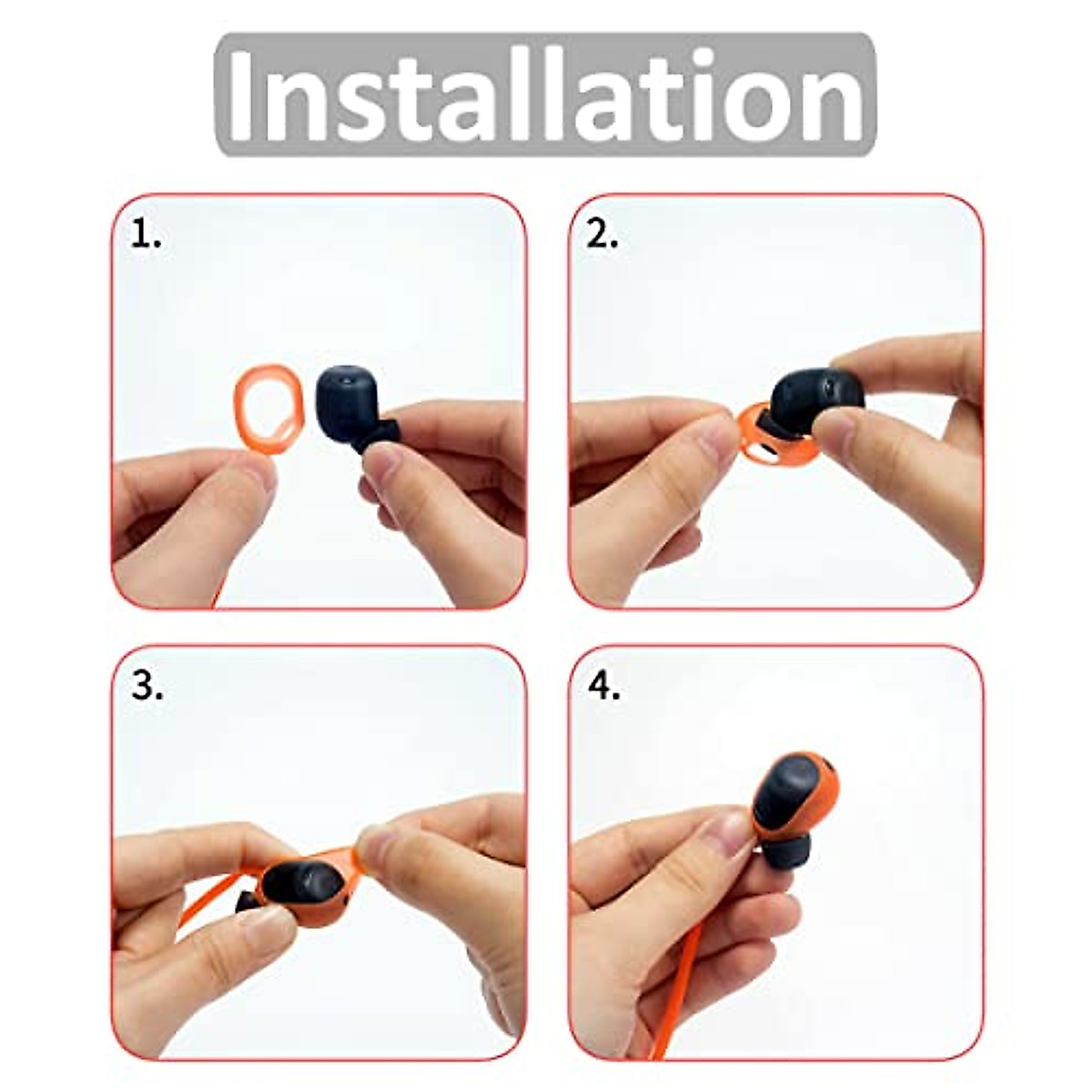 Strap Memory Foam Tips Kit Compatible with Pixel Buds Pro, Anti-Lost Soft Lanyard Neck Rope Cord Leash Comfortable Memory Foam Ear Tips Eartips Compatible with Google Pixel Buds Pro