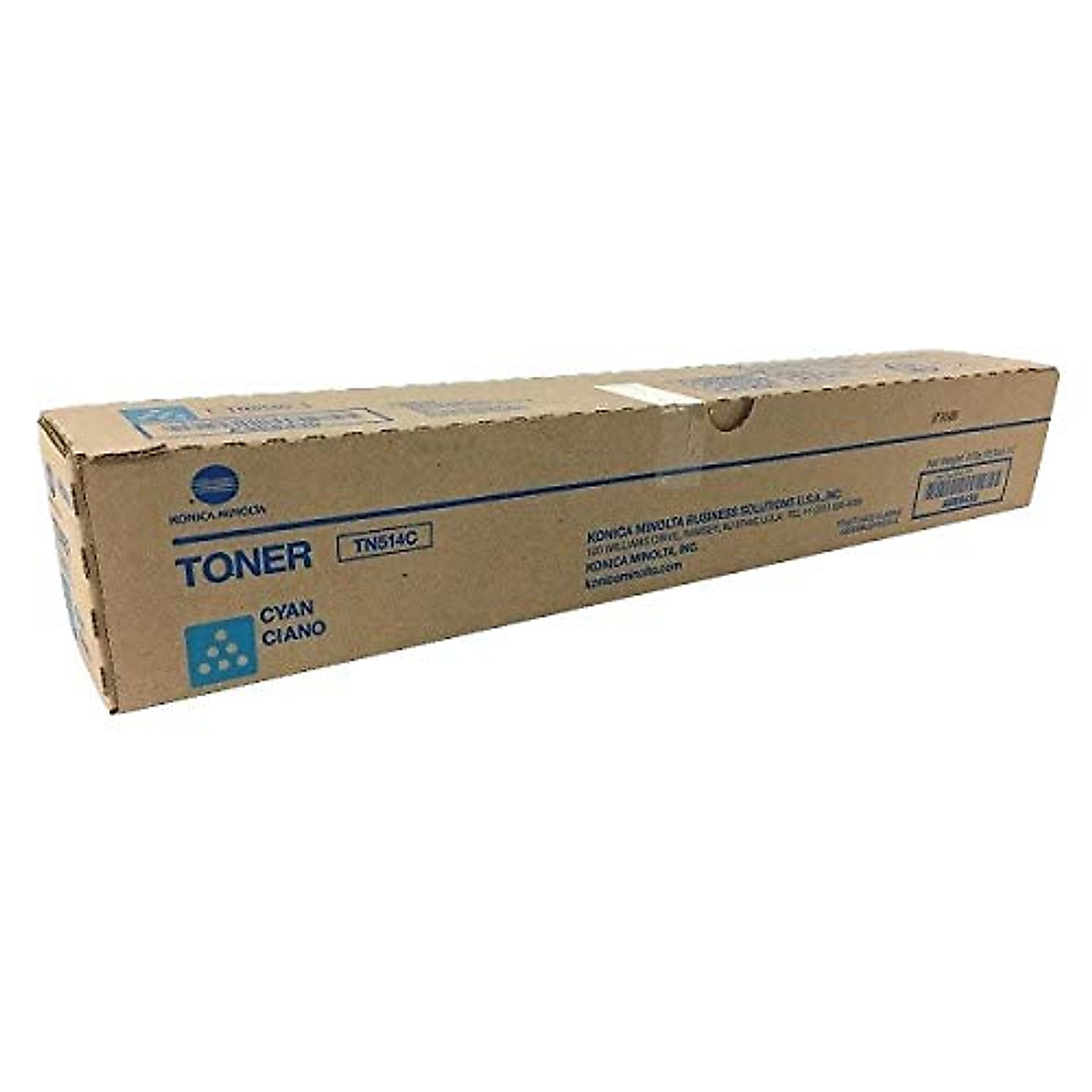 A9E8430| Smart Supply Hub Konica Minolta Brand Toner Cartridge | C458 (TN514C) Cyan Toner KON
