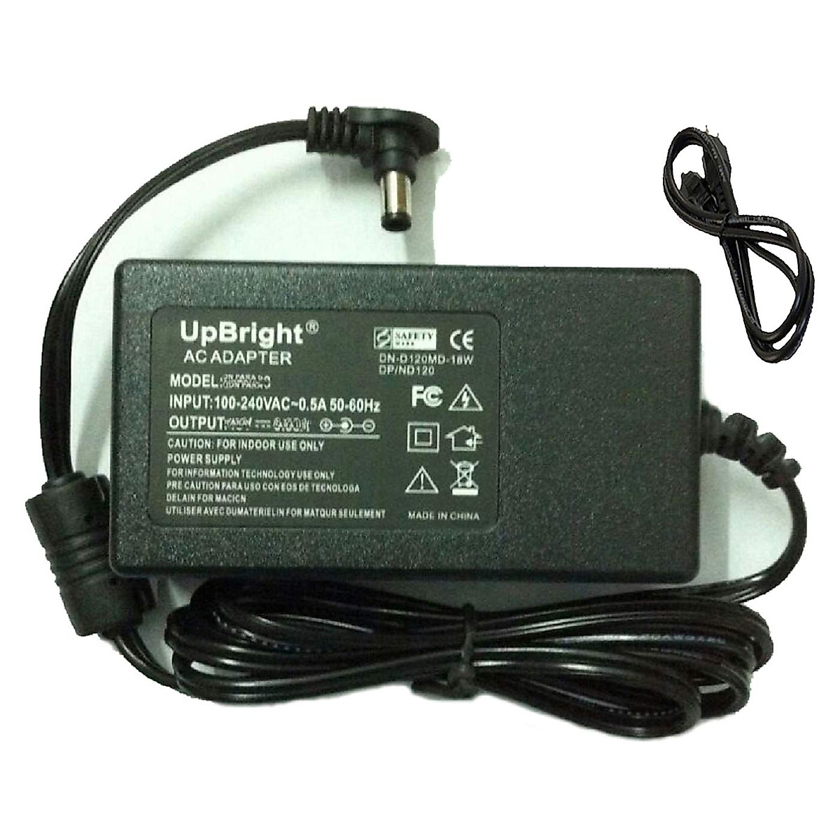 UpBright 48V AC/DC Adapter Compatible with Cisco Aironet 1140 1200 1100 1400 1230 1130 1130G Series AIR-LAP1131AG-A-K9 LAP1131G AIR-AP1131AG-A-K9 AP1131G AIR-AP1832I-E-K9 Access Point Power Supply