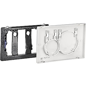 Geberit 115.770.11.5 Actuator Plate, 11.610&quotL x 6.890&quotW x 1.770&Quoth, Alpine White