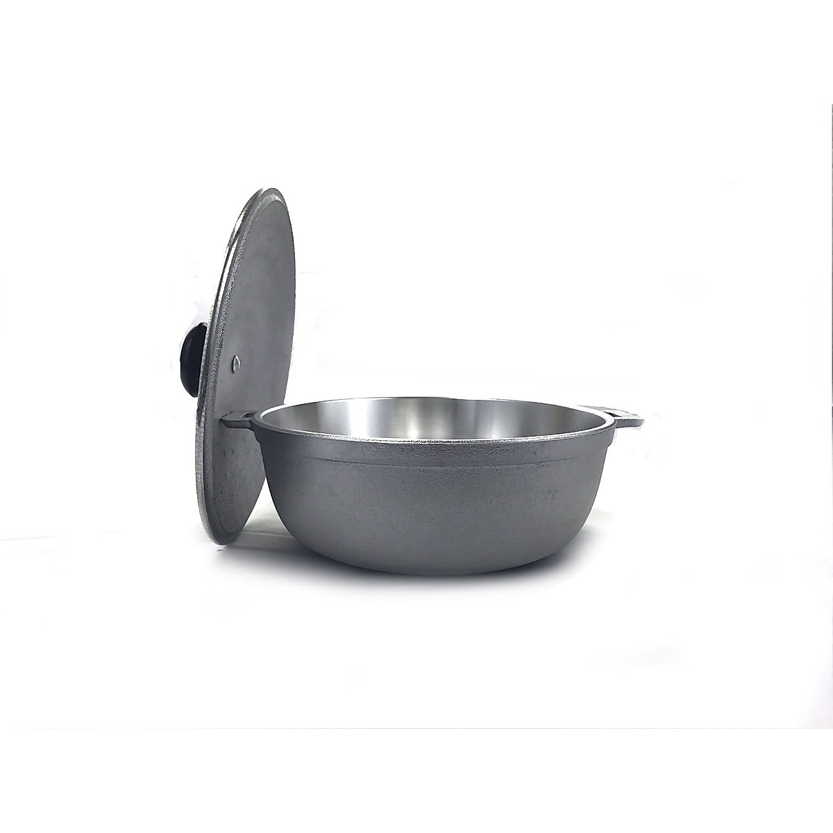 Uniware 9900 Super Quality Aluminum Caldero,Dutch Oven,4.3 QT,Silver (26cm (10-Inch))