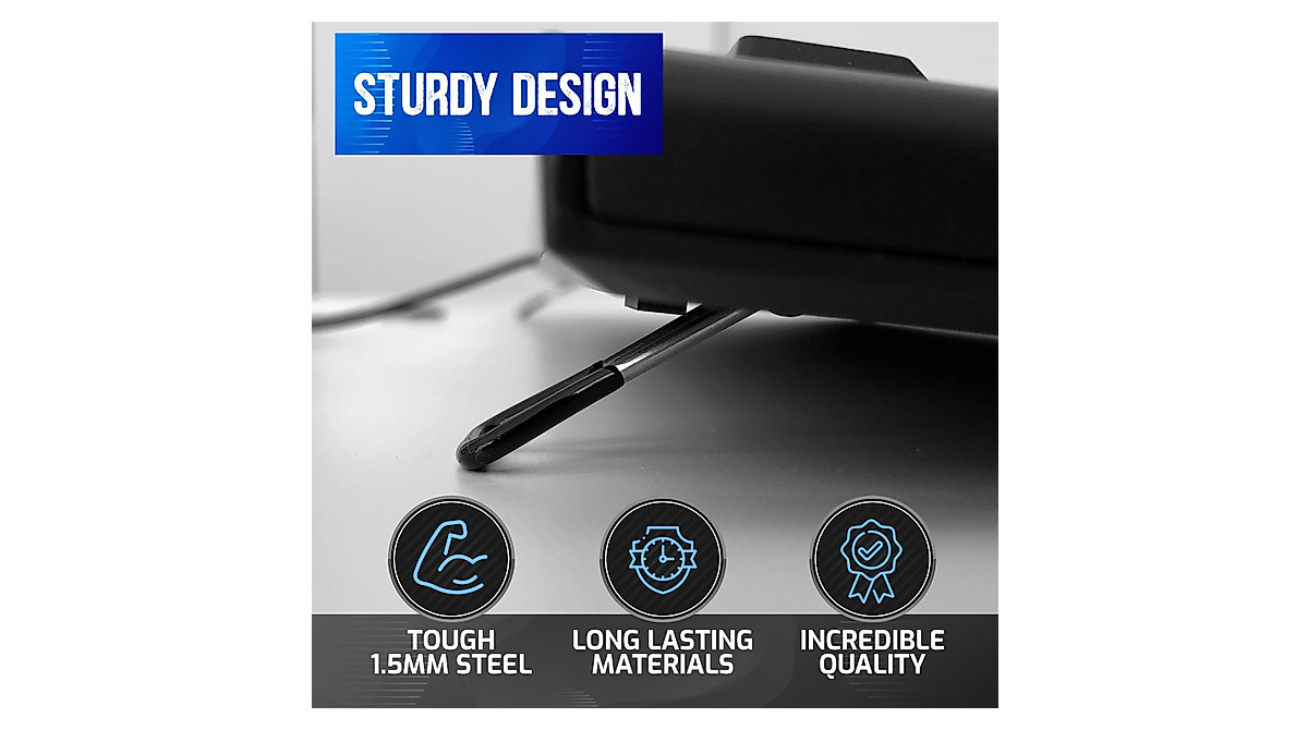 Computer Keyboard Feet Replacement 2 Pcs - Rubber Grip Small Ergonomic ...