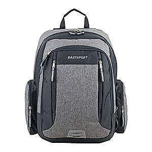 Eastsport Spacious XL Expansion Backpack, Grey