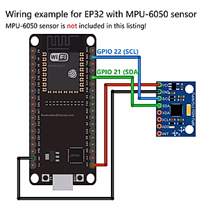 Wishiot NodeMCU-32S ESP32 DEVKIT ESP-WROOM-32 Development Board Dual Cores Microcontroller Processor ESP-32S WiFi Bluetooth-Compatible Module onboard CP2102 Chip
