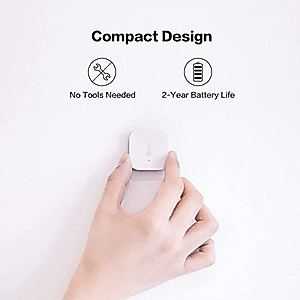 Aqara Temperature and Humidity Sensor- 3 Pack, Requires AQARA HUB, Zigbee, for Smart Home Automation, Wireless Thermometer Hygrometer, Compatible with Apple HomeKit, Alexa, Works with IFTTT