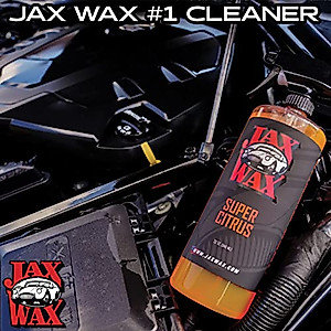 Jax Wax Super Citrus Commercial Grade Car and Boat Cleaner & Degreaser – Natural Citrus Oil Car Cleaning Spray - 32 Oz