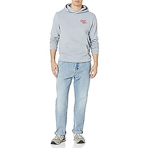 GAP mens Vintage Soft Hoodie Sweatshirt, Crystal Blue Dusk, Small US