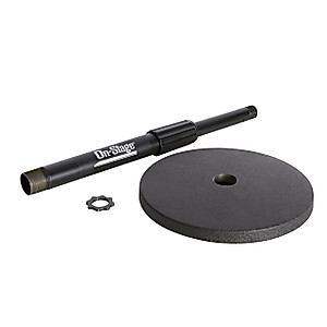 OnStage DS7200B Adjustable Desktop Microphone Stand, Black