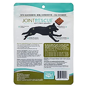 Ark Naturals Sea Mobility Joint Rescue Dog Treats, Lamb Flavor, Joint Supplement with Glucosamine & Chondroitin, 1 Pack