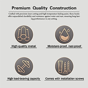 ShowMtheM Metal Key Holder for Wall, Metal Key Organizer Wall Decorative with 7 Hooks, Black Wall Mount Key Holder for Entryway Front Door Hallway Office (Car)