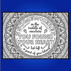 Coloring Broadway - Come from Away Inspired Coloring Pages (Set of 4) “Me & The Sky” Collection, Broadway Musical Merchandise, Ideal Gift for a Broadway Theater Lover