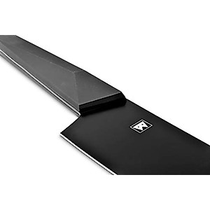 Seki Japan Via Kitchen Japanese Utility Paring Knife, Molybdenum Steel Fruit Knife, TPR & ABS Handle, 100 mm (3.9 in)