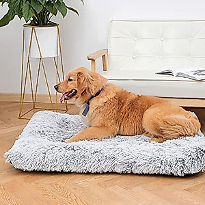 Sycoodeal Dog Bed Mat for Medium & Large Dogs (Grey)