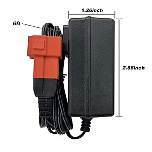 12 Volt Battery Charger for Ride On Toys 12V Kids Ride On Car Charger,12V Electric Car Riding Toy Battery Power Adapter Square Plug SL12-07-02