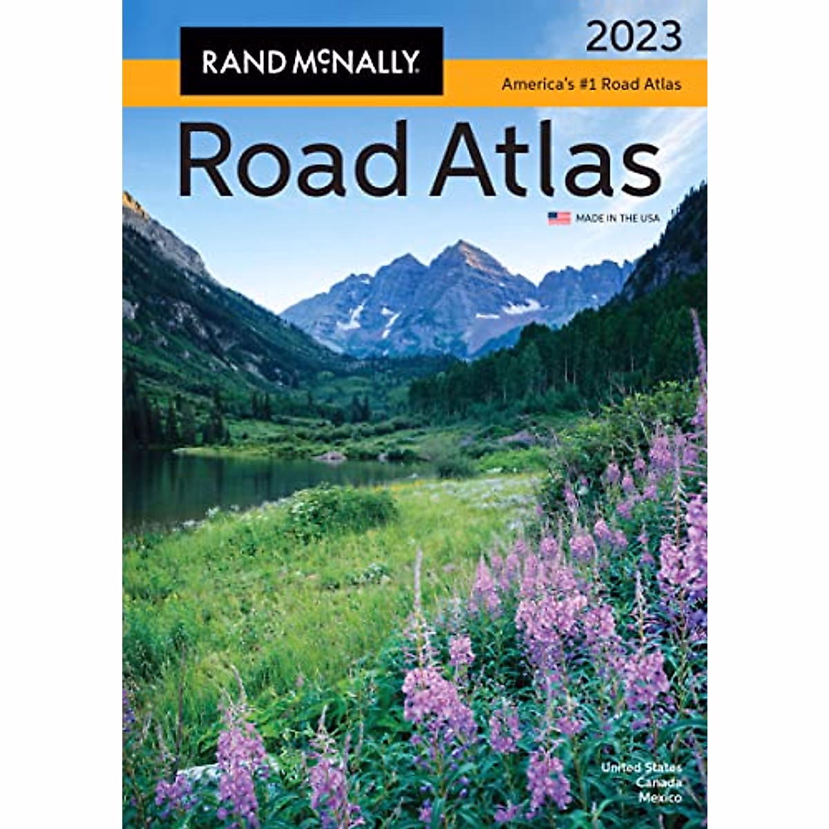Rand McNally 2023 Road Atlas: United States, Canada, Mexico (Rand McNally Road Atlas)
