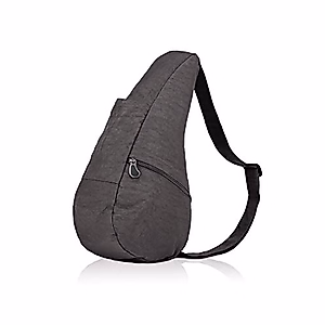 AmeriBag Classic Healthy Back Bag Tote Distressed Nylon Extra Small (Stormy Grey)