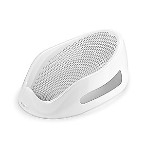Angelcare Baby Bath Support (Grey) | Ideal for Babies Less than 6 Months Old