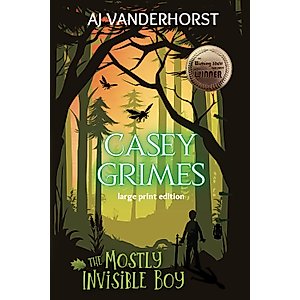 The Mostly Invisible Boy (Large Print): Casey Grimes #1