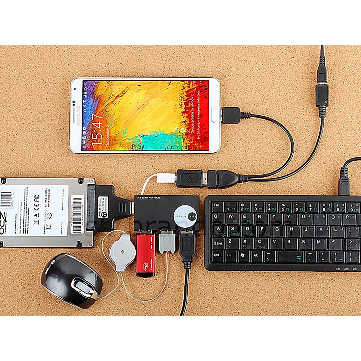 Tek Styz PRO USB + OTG Power Stick Compatible with Emporia FLIP Basic Smartphone for Dual Function Connection to Any Compatible Keyboard, Gaming, Mouse, Storage Drive or 100s of USB Device