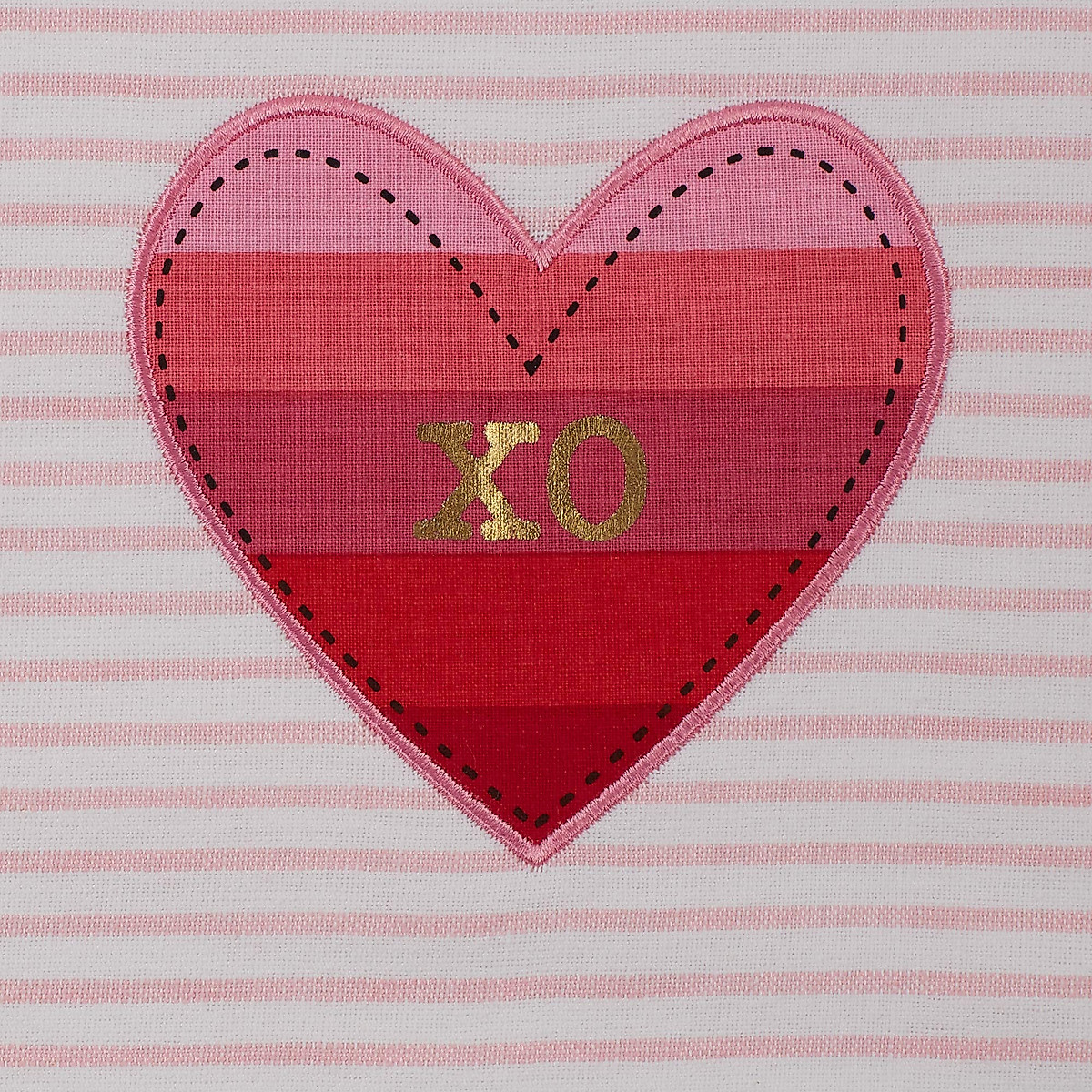 DII Valentine's Day Collection Kitchen, Dishtowel Set, 18x28, Love Assorted, 4 Piece