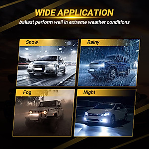 28474-89904 Xenon HID Headlight Ballast Control Unit with Igniter & D2S Bulb Compatible With Nissan 350z Altima Murano Rogue Infiniti G35 G37 Fx35 Qx56 -Replaces 28474-8991A NZMNS111LAN