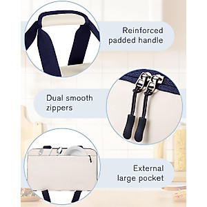 Insulated Casserole Carrier for Hot or Cold Food 9x13 - Insulated Food Container Bag Warmer with Heat-Resistant Mat for Potluck Parties Picnic Cookouts Fits 9" x 13" Casserole or Baking Dish