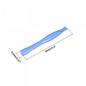 MECCANIXITY Plastic Spudger Pry Opening Repair Tools 5pcs for Mobile Phone PC Tablet Laptop LCD Screen Smart Phone Repair 84x9.5x11mm