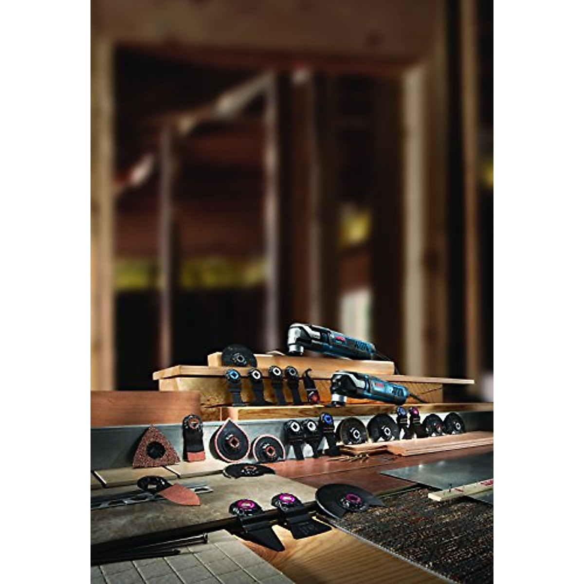 BOSCH OSL350SPD 1-Piece 3-1/2 In. Starlock Oscillating Multi Tool Wood Hook-and-Loop Delta Sanding Pad for Multipurpose Sanding Applications in Plywood, Hardwoods, Softwoods