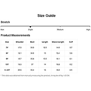 Floerns Girls Letter Graphic Print Long Sleeve Pullover Crop Sweatshirt Tops Grey 7Y