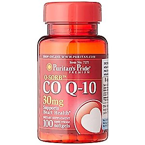 Puritan's Pride Q-Sorb� Co Q-10 30 mg
