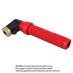 125 Welding Electrode Holder, 400 AMP American Style Copper Electrode Clamp Jaw Holding Plier, for Welding Machine