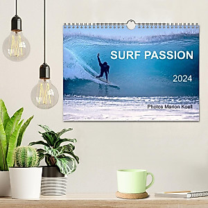 SURF PASSION 2024 Photos by Marion Koell (Wall Calendar 2024 DIN A4 Landscape), CALVENDO 12 Month Wall Calendar