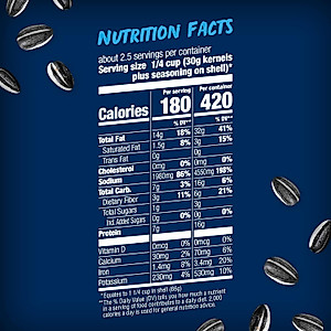 BIGS Flavored Ranch Flavored Sunflower Seeds - 5.35 oz Bags (Pack of 3) - With Mighty Merchandise Bag Clip