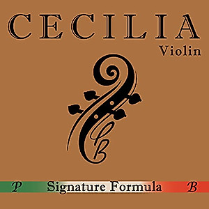CECILIA ‘Signature Formula’ Rosin for Violin, Rosin Specially Formulated Violin Rosin for Violin Bows (New ‘Liquid Form Blending Method’) with Included Rosin Spreader (Full Cake)