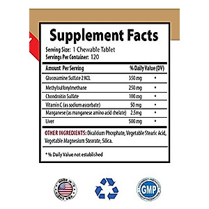 Older Dog Supplement - Premium Hip and Joint Complex - Dog Treats - Healthy Formula - Dog glucosamine Small Dog - 240 Treats (2 Bottle)