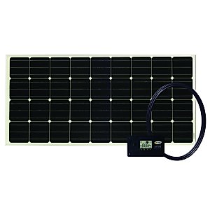 Go Power! Overlander 190W Solar Kit with 30-amp Solar Controller , black