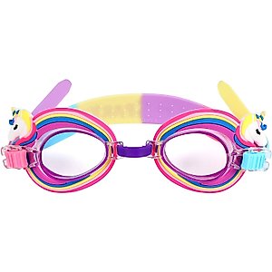 PRETYZOOM Kids Swim Goggles Unicorn Anti- UV Swimming Goggles Anti- Water Pool Goggles for Girls Boys