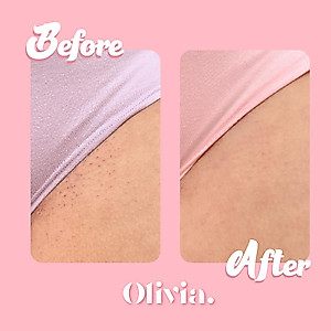 Olivia Beauty Bikini Exfoliating Scrub - All Natural Exfoliating Body Scrub for Women, Moisturizing Formula to Smooth, Exfoliate, and Restore Dry, Sensitive Skin, Provides Lasting Care, 8 Oz