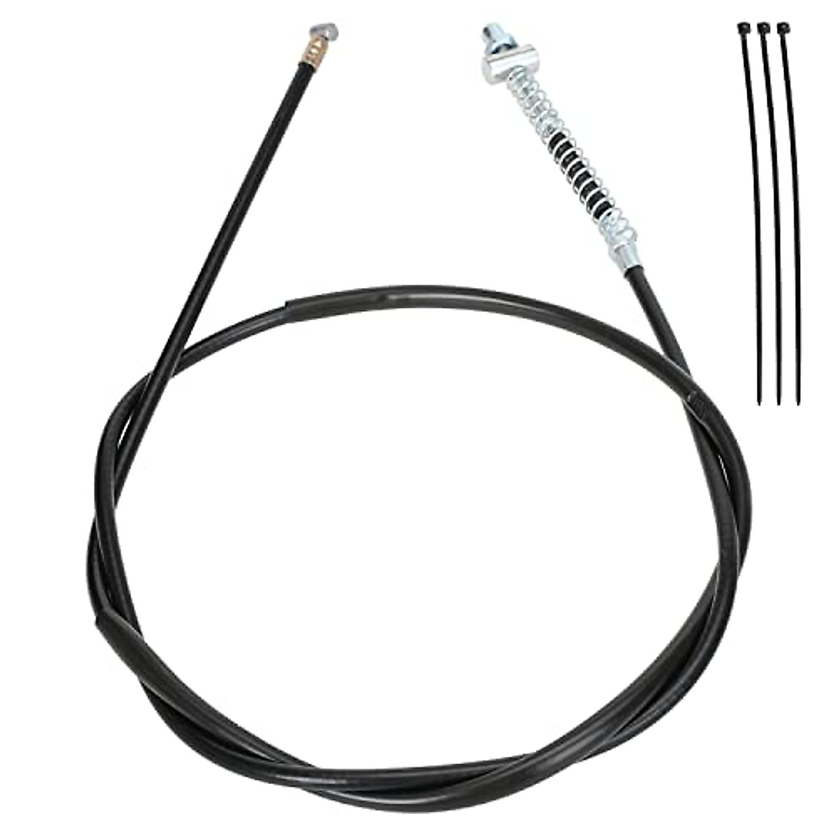 YOXUFA 67 inch Rear Drum Brake Cable Line for 196cc Coleman CT200U CT200U-EX BT200X Baja Warrior Heat MB165 MB200 Yerf-Dog Predator 212cc 6.5hp Motorsports Mini Bike ATV Scooter Parts
