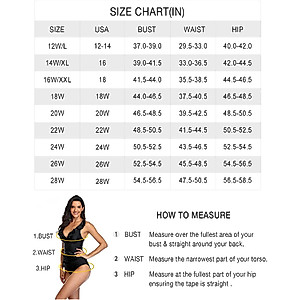 Yonique Women Plus Size One Piece Swimsuits with Skirt V Neck Swimdress Cutout Bathing Suits Sun Stars and Moon 18W