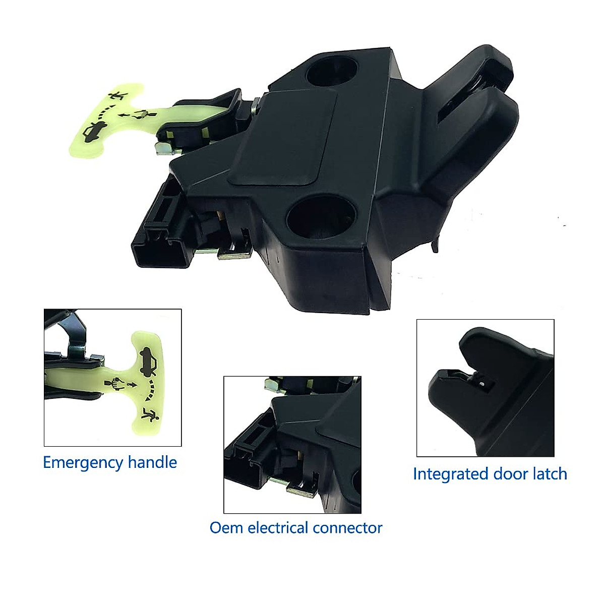 Liftgate Tailgate Lock Trunk Latch Actuator for 2009-2013 Toyota Corolla Replace 64600-02040 6460002040