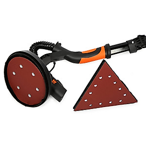 WEN DW5084 5-Amp 2-in-1 Variable Speed Dual-Head Drywall Sander with 15-Foot Dust Hose , Black