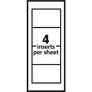 Avery Top-Loading Garment-Friendly Clip Style Name Tags, 12 Tags Per Pack, 2 Packs, 24 Total (74651)