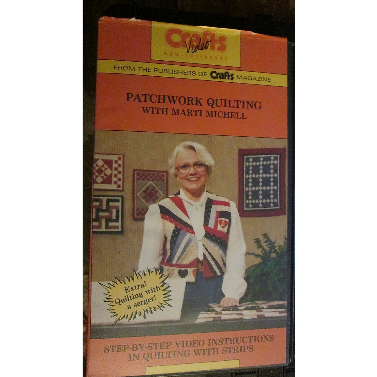 Crafts Video - Patchwork Quilting with Marti Michell [VHS Tape] 1987