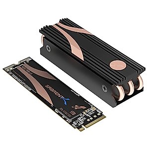 SABRENT 1TB Rocket Nvme PCIe 4.0 M.2 2280 Internal SSD Maximum Performance Solid State Drive with Heatsink (Latest Version) (SB-ROCKET-NVMe4-HTSK-1TB).
